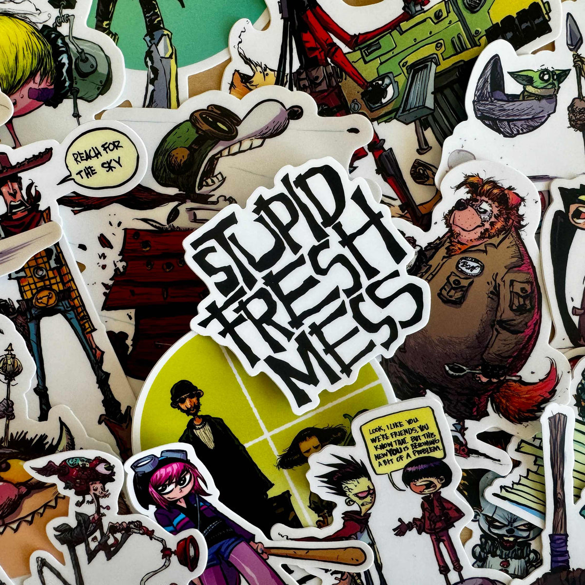 Stickers – Stupid Fresh Mess