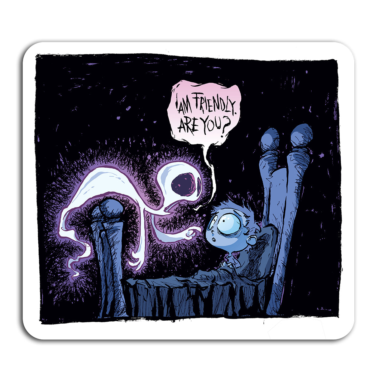 Sticker: Friendly – Stupid Fresh Mess