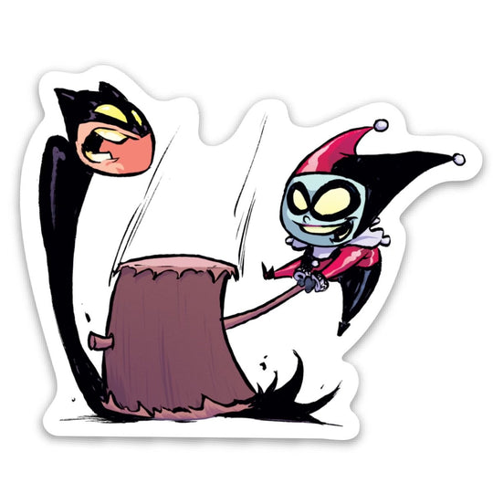Sticker: Batman and Harley Quinn – Stupid Fresh Mess
