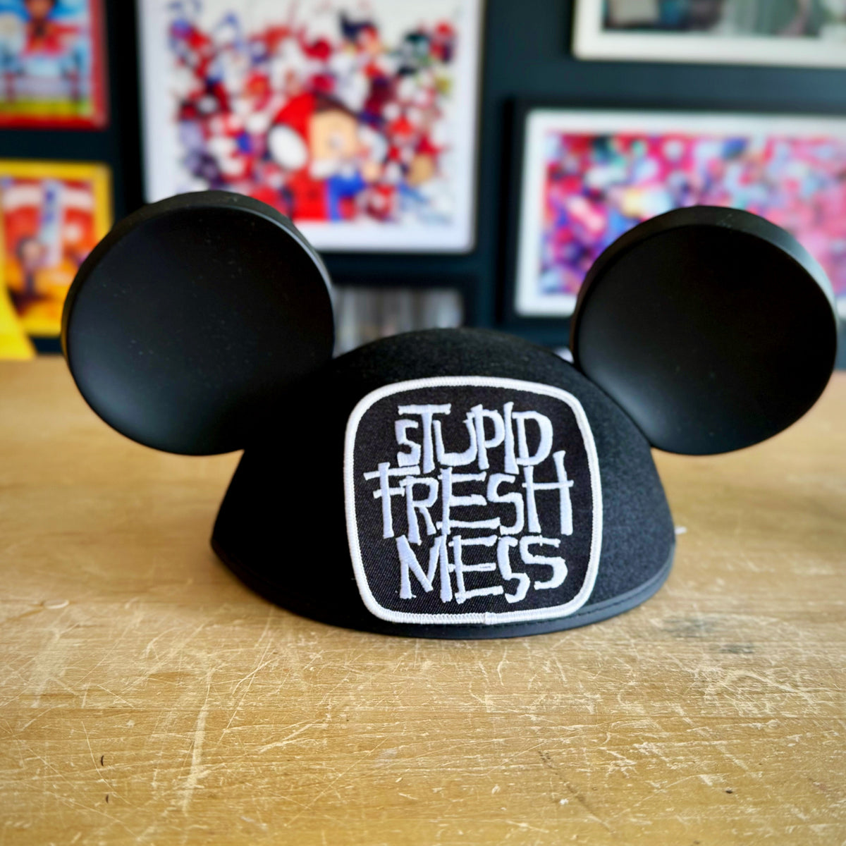 Stupid Fresh Mess logo patch